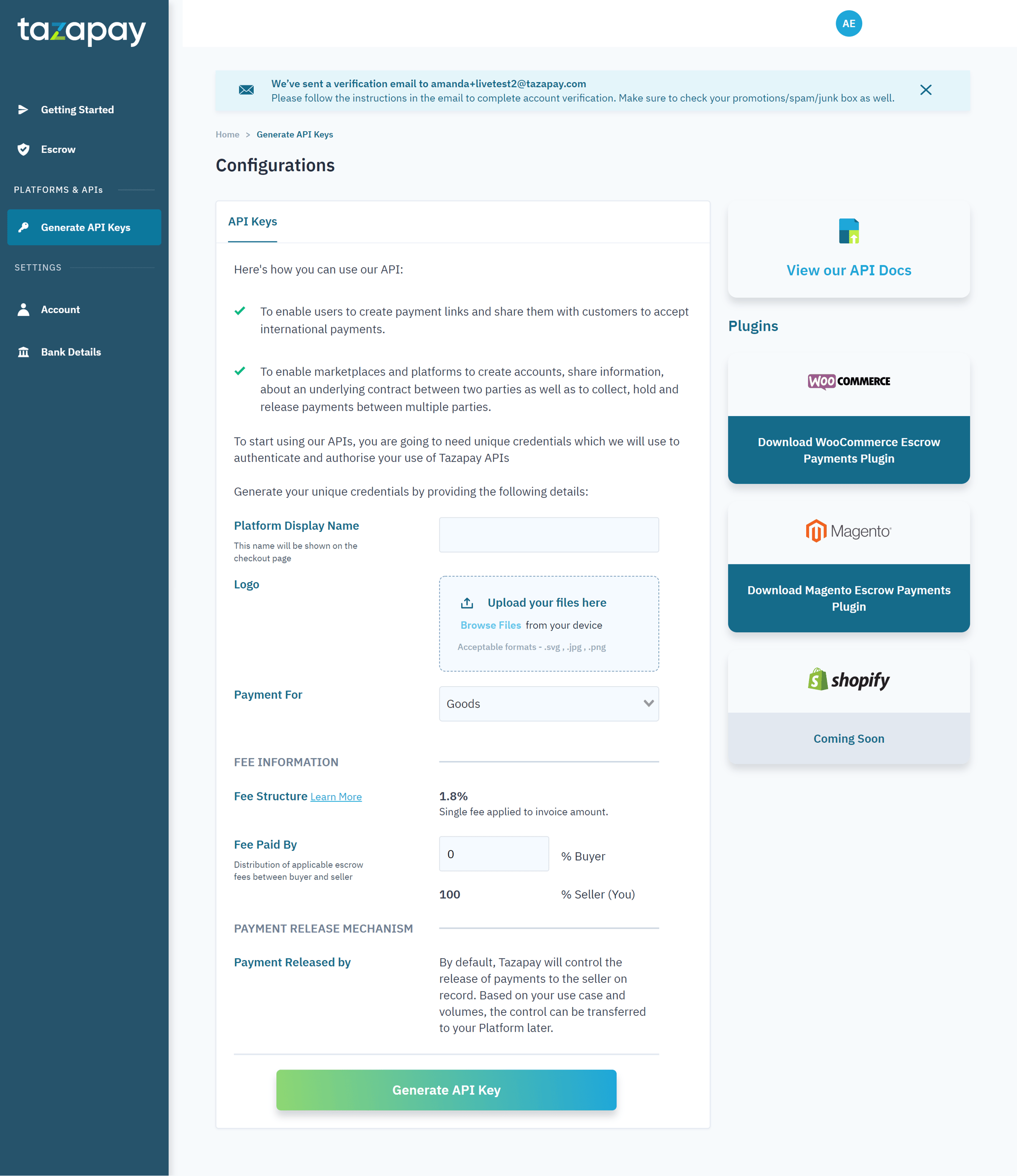 How do I install Tazapay's WooCommerce plugin?